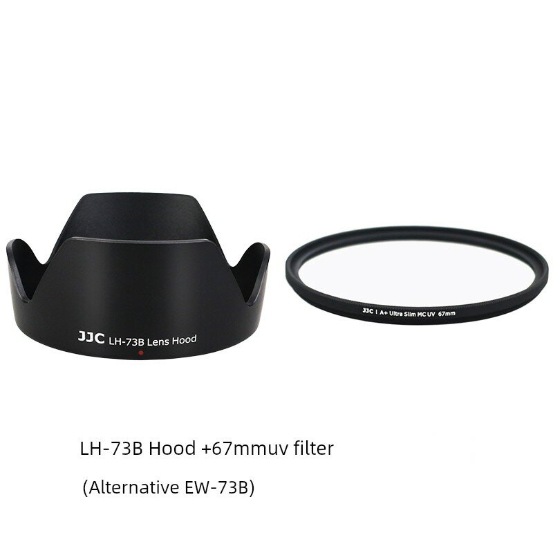 JJC EW-73B Защитный козырек с 67мм УФ-фильтром для объектива Canon EOS Зеркальные фотоаппараты