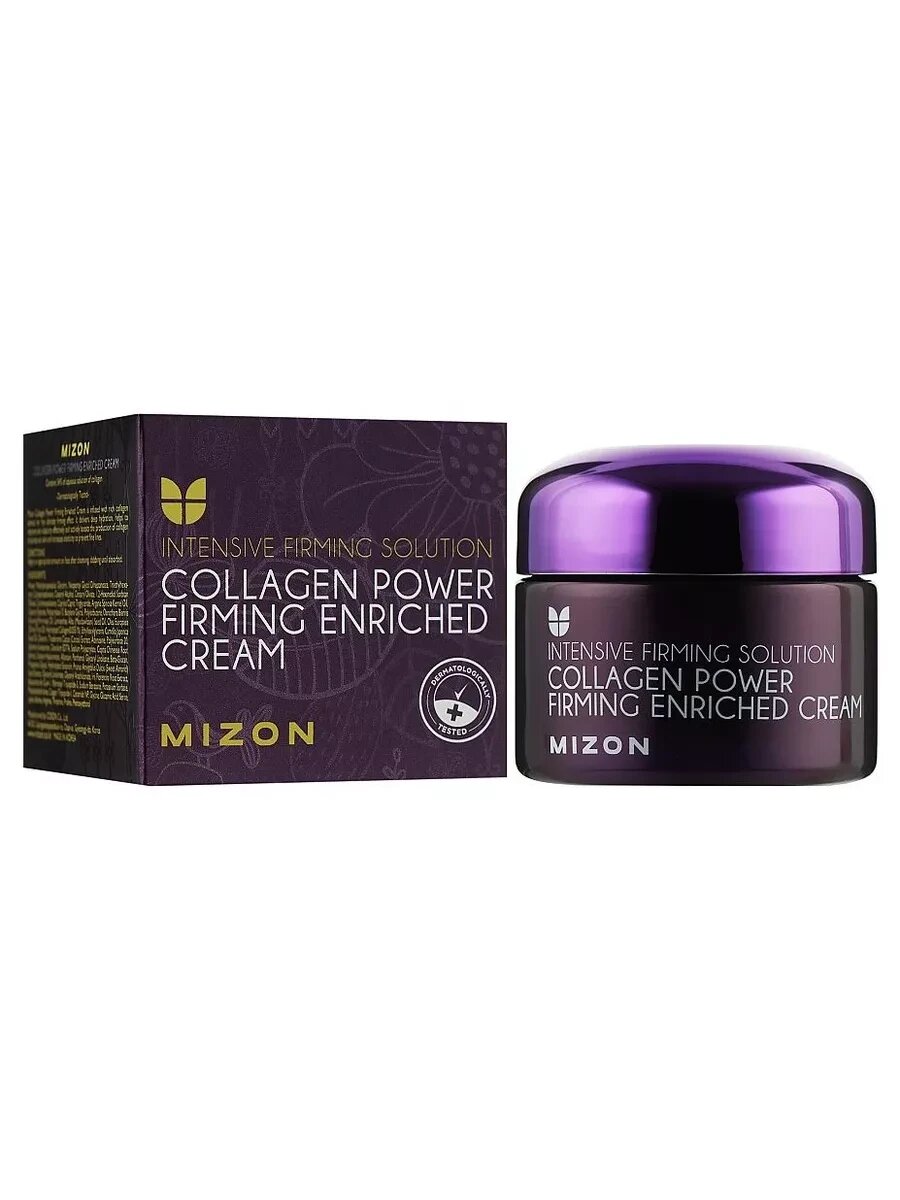 Крем - лифтинг Mizon Collagen Power Firming Enriched Cream, коллагеновый питательный, 50 мл