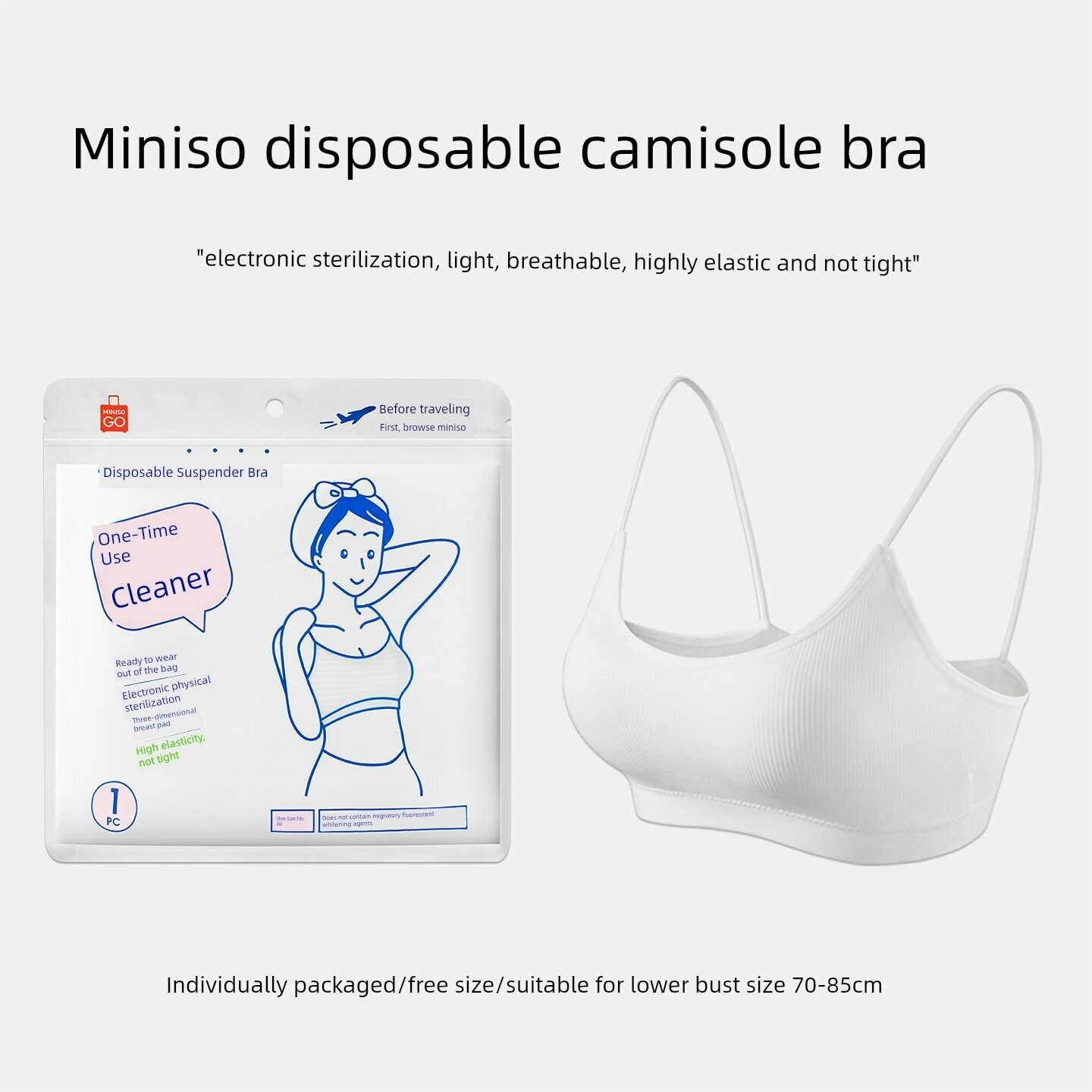 Одноразовые простыни и постельное белье MINISO, комплект из четырех предметов, комплект из трех предметов, дорожный