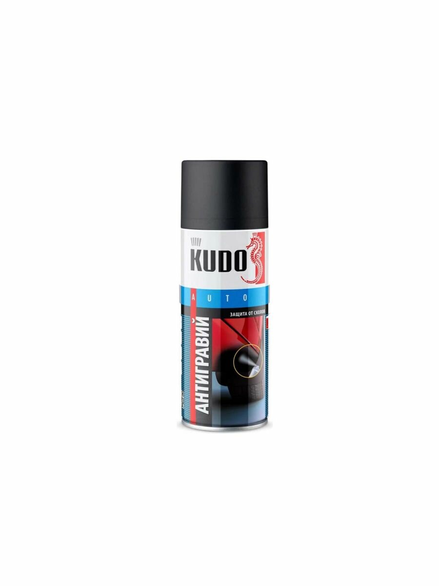 Антигравий аэрозоль черный (KUDO) 520мл