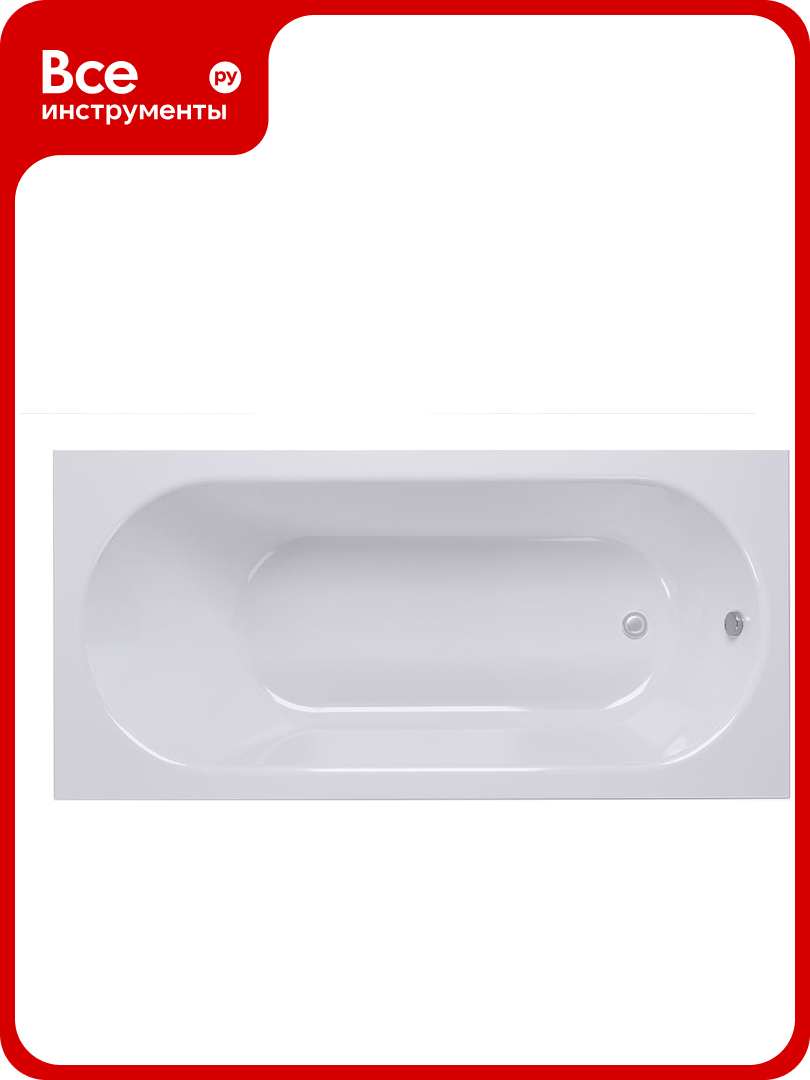 Ванна пустая Alex Baitler BAIKAL 190x90