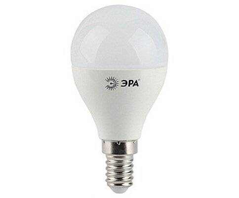 Лампа светодиодная бытовая 220В E14 LED smd P45-7w=60W 4000K холо