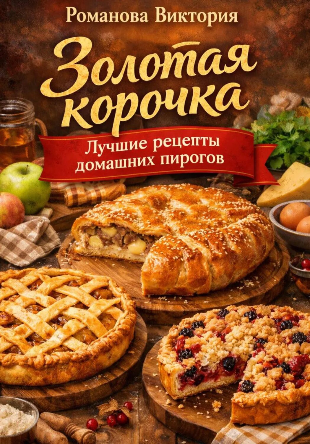 Золотая корочка: лучшие рецепты домашних пирогов [Цифровая книга]
