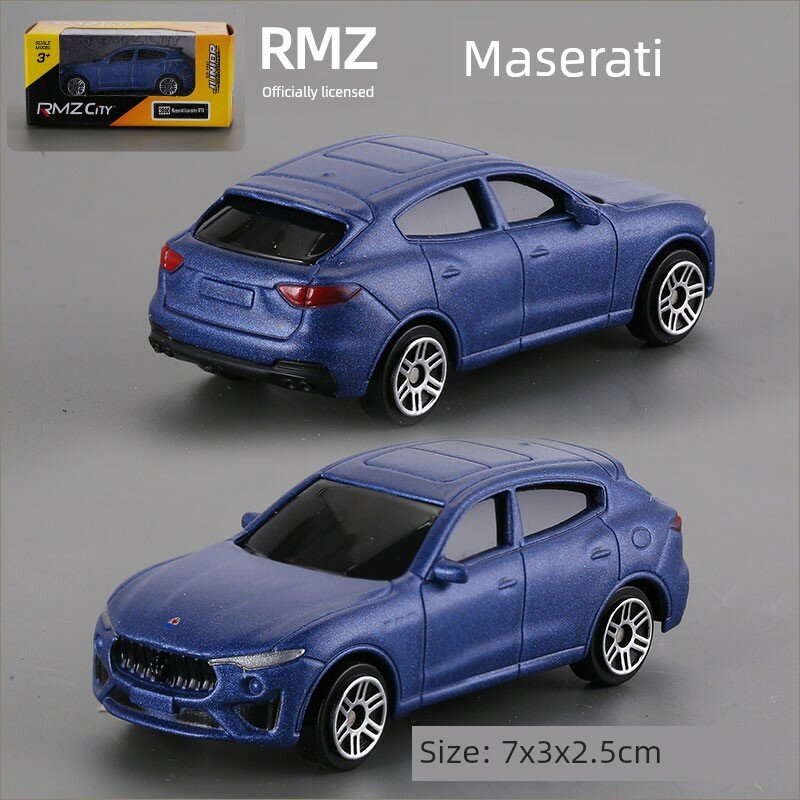 Модель автомобиля RMZ 3inch из сплава, масштаб 1/64, имитационная модель спортивного автомобиля, игрушечный