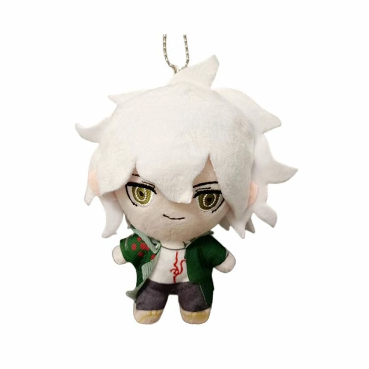 Аниме Мягкие Игрушки Данганронпа Комаэда Нагито /Danganronpa Komaeda Nagito Плюшевая игрушка-подвеска 15CM