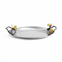 Поднос Michael Aram "Butterfly Ginkgo", овальный, 29х25 см