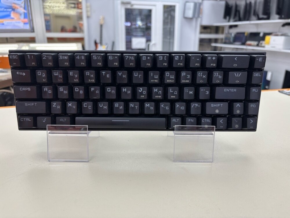 Клавиатура беспроводная ARDOR GAMING Immortality mini AG-FL-IM68GY-B-WL, б/у, уценка