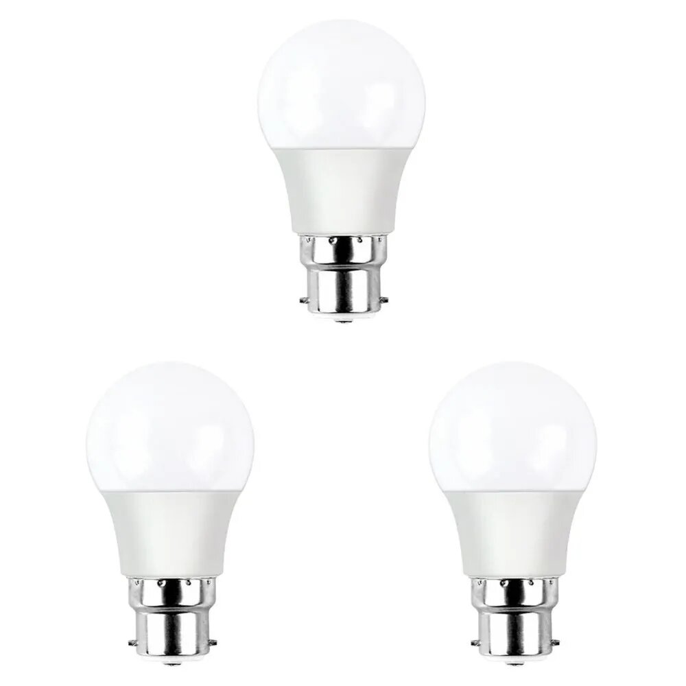 Лампочка LED B22d 7 Вт 3000K для люстр и светильников 1 шт.