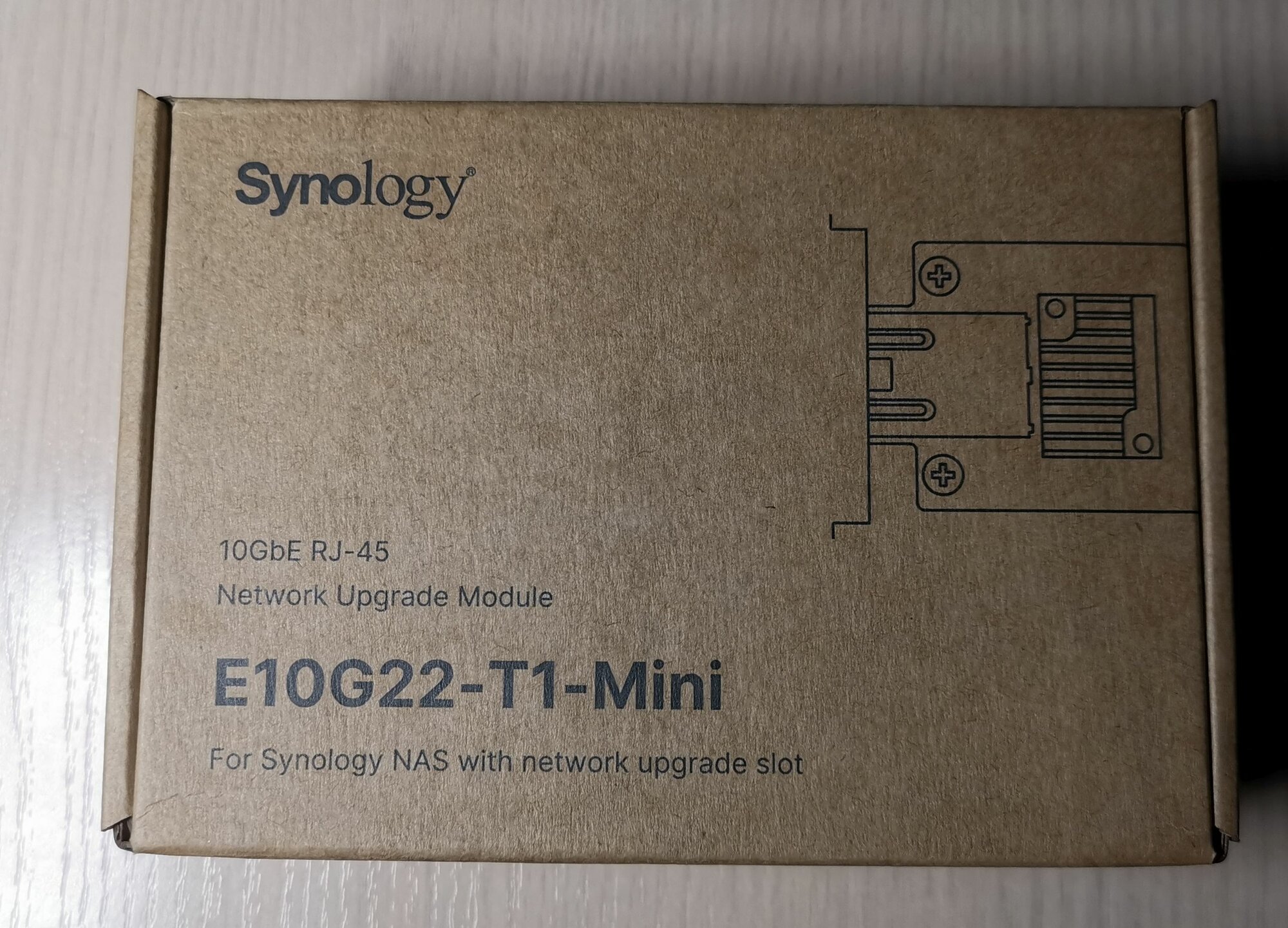 Сетевая карта Synology E10G22-T1-Mini — фото 1
