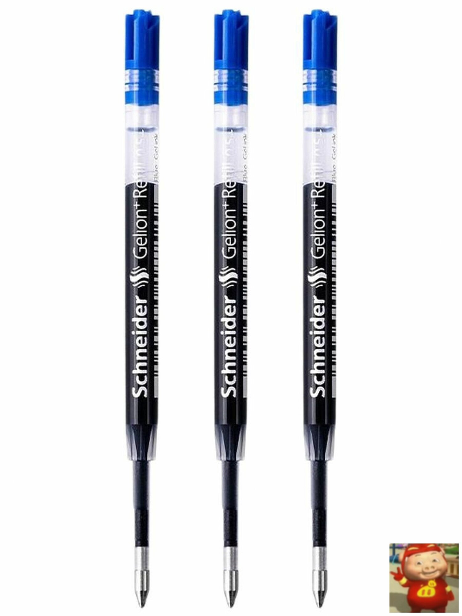 Ручка шариковая тонкая Schneider Gel pen refill G2 signature European standard European standard universal Glen