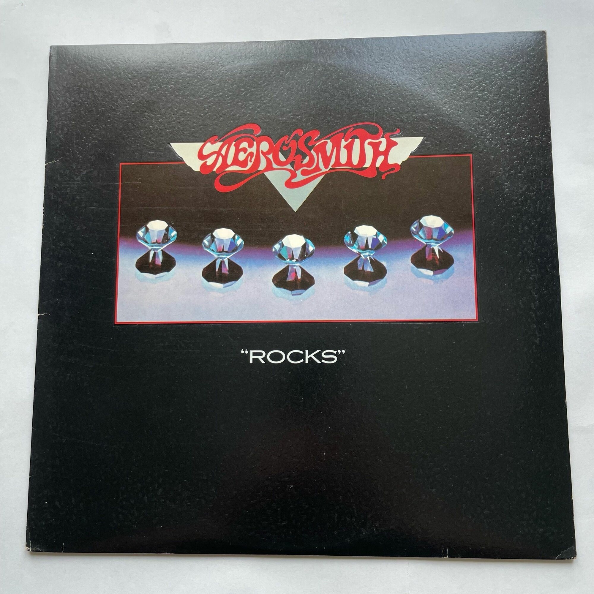 Винтажная виниловая пластинка LP Aerosmith Rocks (Япония 1976) (Без Оби)