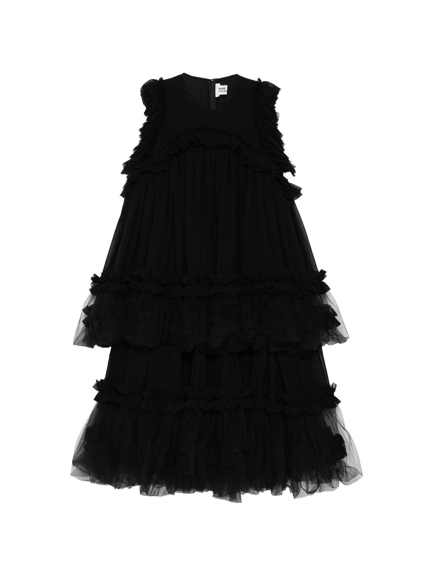 Платье Ruffled tiered dress