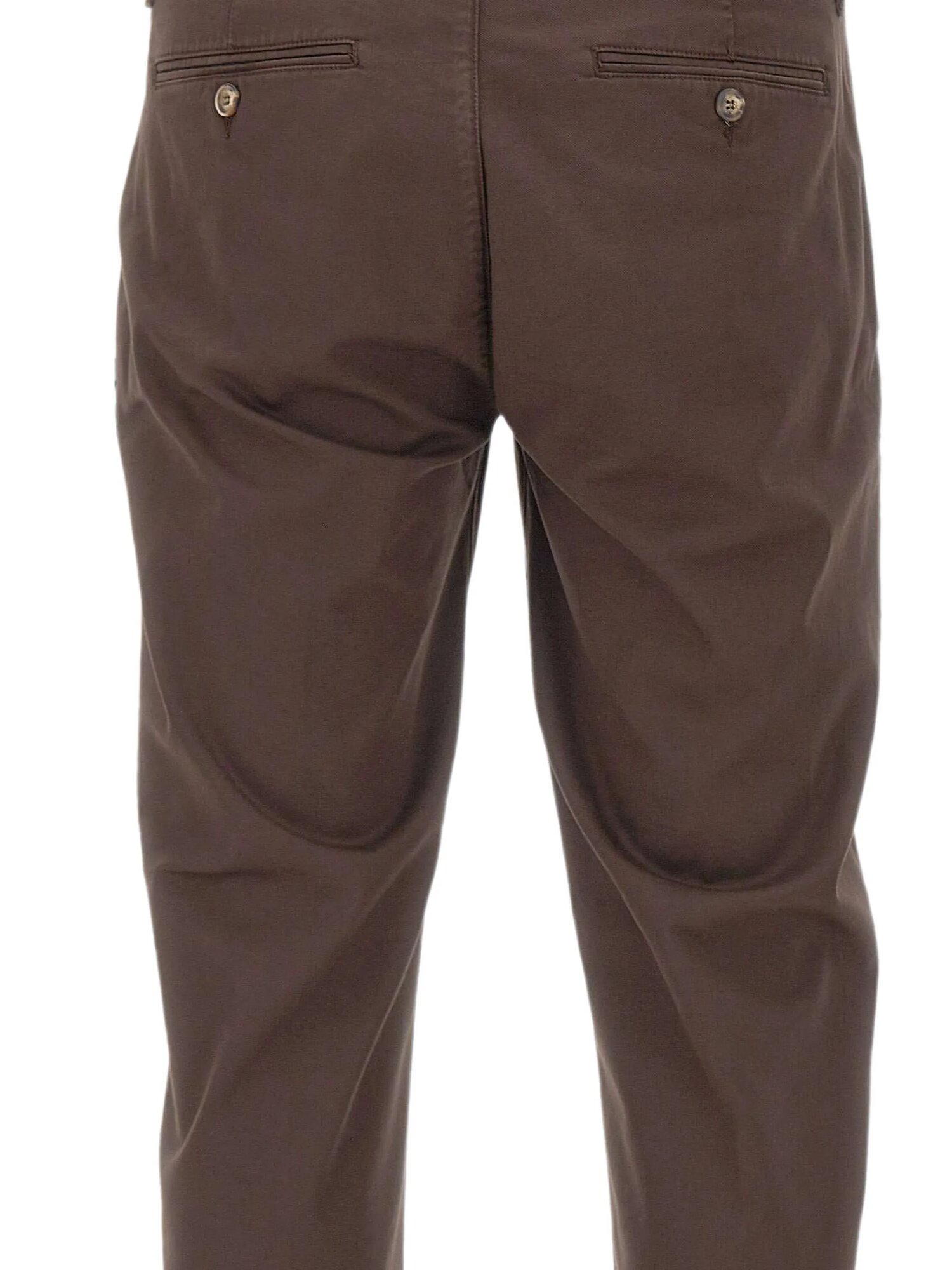Брюки Re-Hash Mucha slim-fit chinos, размер 31, коричневый — фото 1
