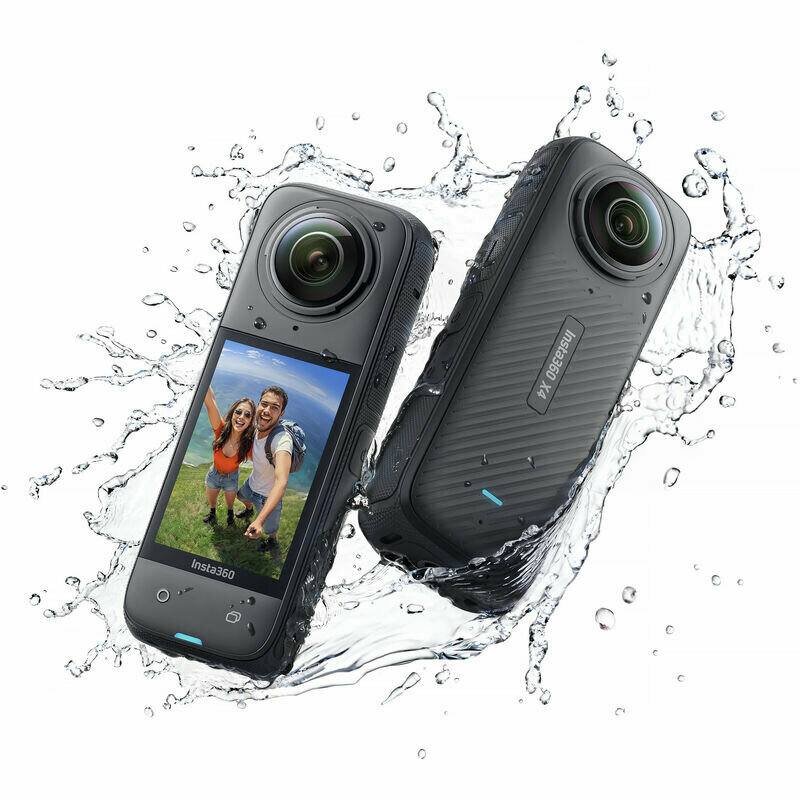 Экшн-камера Insta360 X4 Air, 8К, 2 матрицы, 360° обзор, оптическая стабилизация