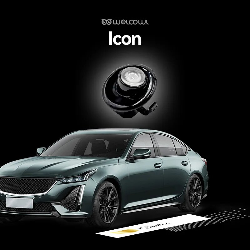 Светодиодные проекторы зеркал Icon для Cadillac CT4/CT5/CT6/CTS