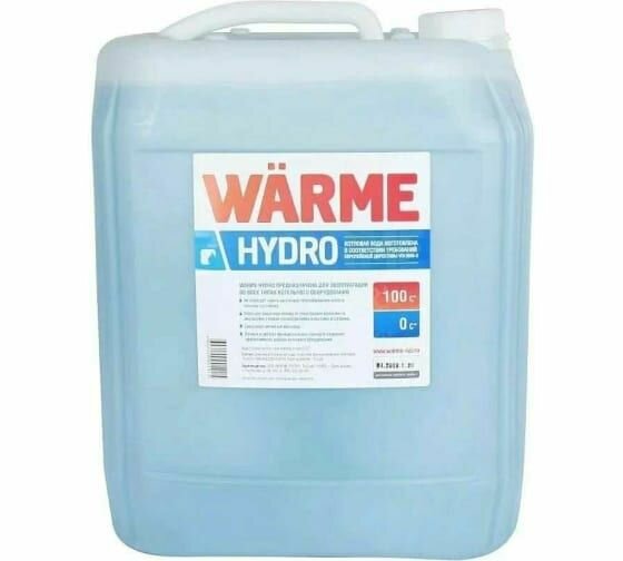 Подготовленная котловая вода Warme Варме Гидро 10 кг HYDRO10