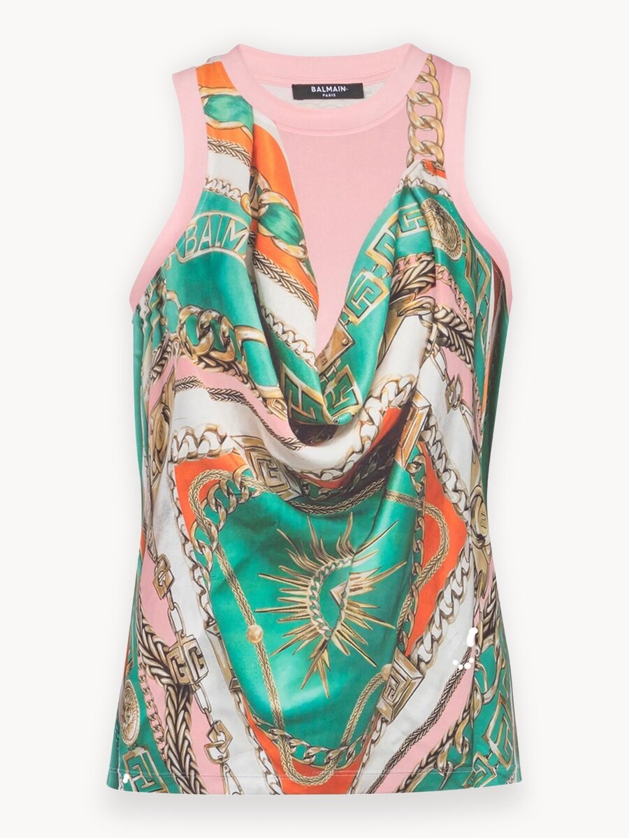 Топ Foulard