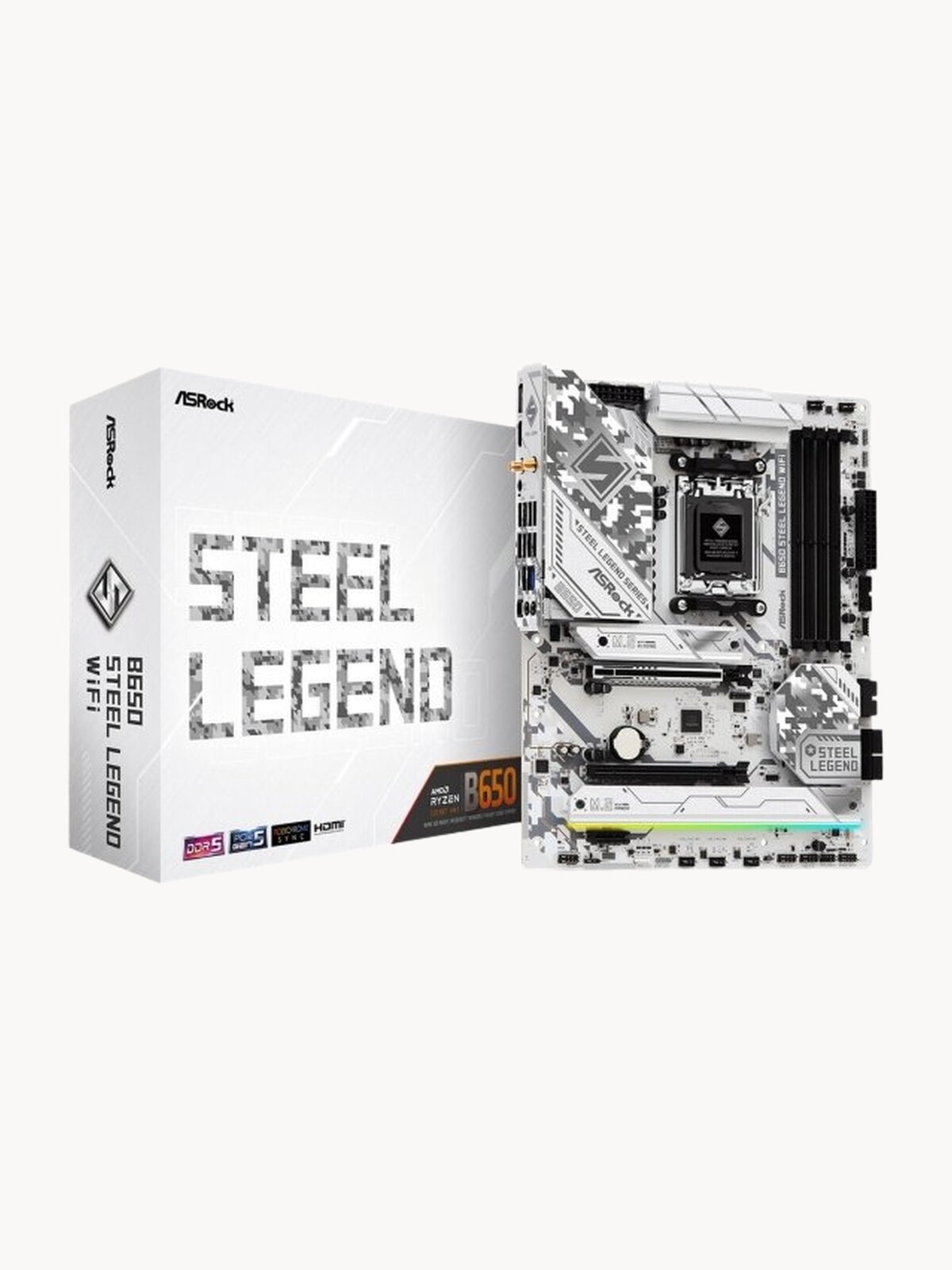 Материнская плата Asrock B650 STEEL LEGEND WIFI (AM5, ATX)