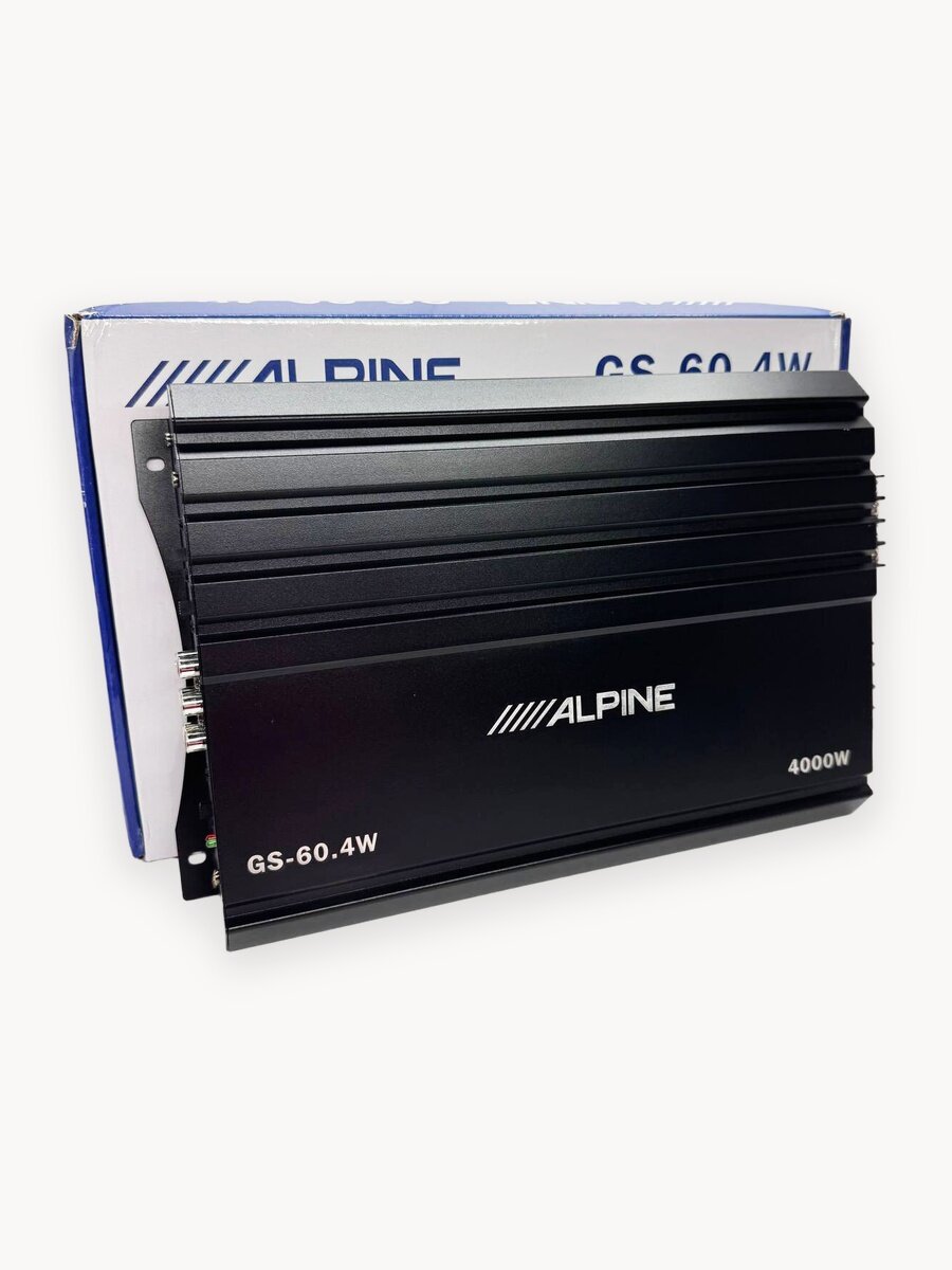 Усилитель автомобильный 4-х канальный 4000W / 4-х канальный усилитель звука