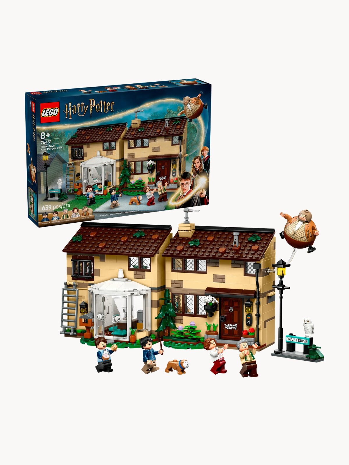 Конструктор LEGO Harry Potter 76451 Визит тети Мардж, 639 дет.