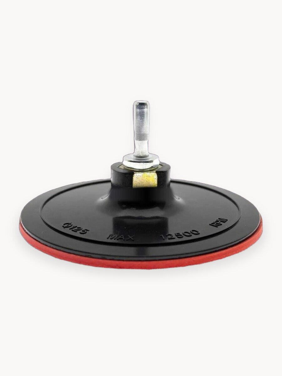 Насадка на шуруповерт 125 мм / Насадка на болгарку / Шлифовальные круги 125 мм на липучке 30 шт