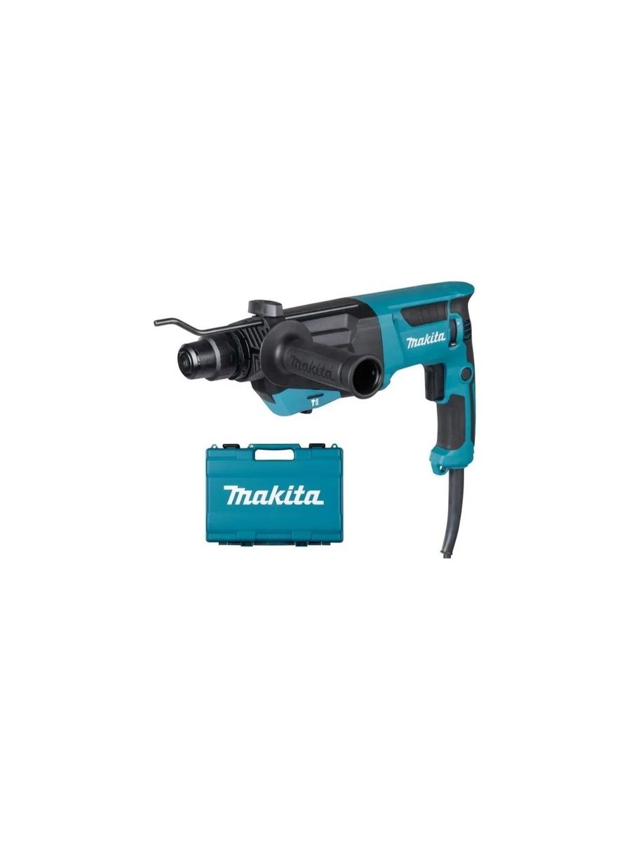 Перфоратор, MAKITA HR2670 SDS+,800Вт,26мм,3реж,3.0Дж,0-4500у/м,2.9кг, кейс