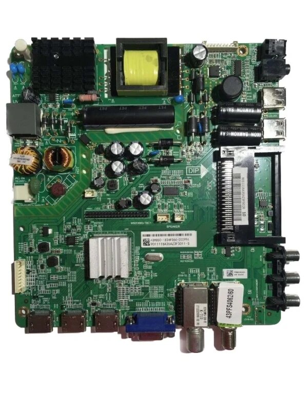 Плата MSD3663-T8C1, для телевизора PHILIPS 43PFS4062/60
