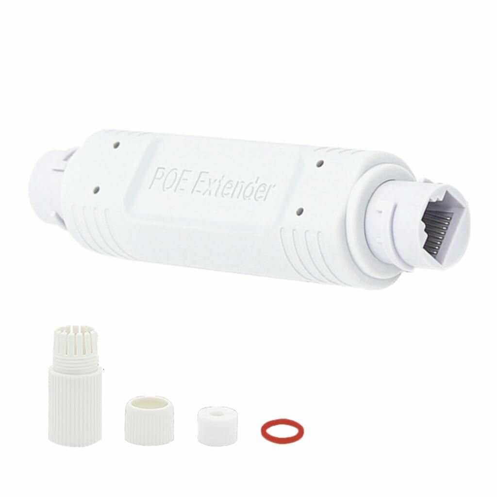 Водонепроницаемый удлинитель POE RJ45 Ethernet для камеры 500 м