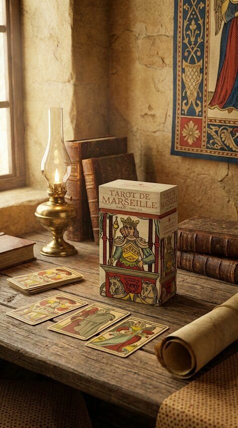 Карты Таро"Tarot De Marseille - Anima Antiqua" Lo Scarabeo / Марсельское Таро - Карты Ло Скарабео