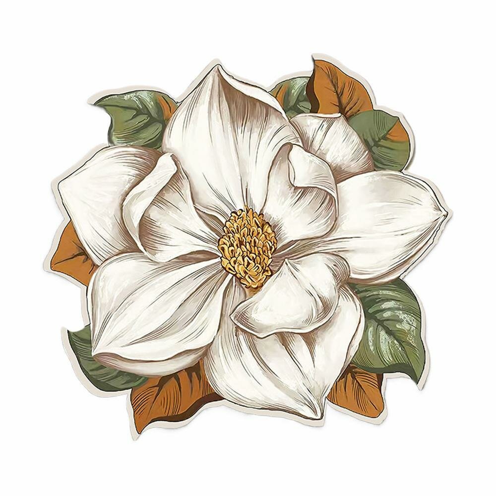 Декоративный ковер в форме лотоса, 23.40 дюйма, бархатный, для спальни, гостиной, кухни