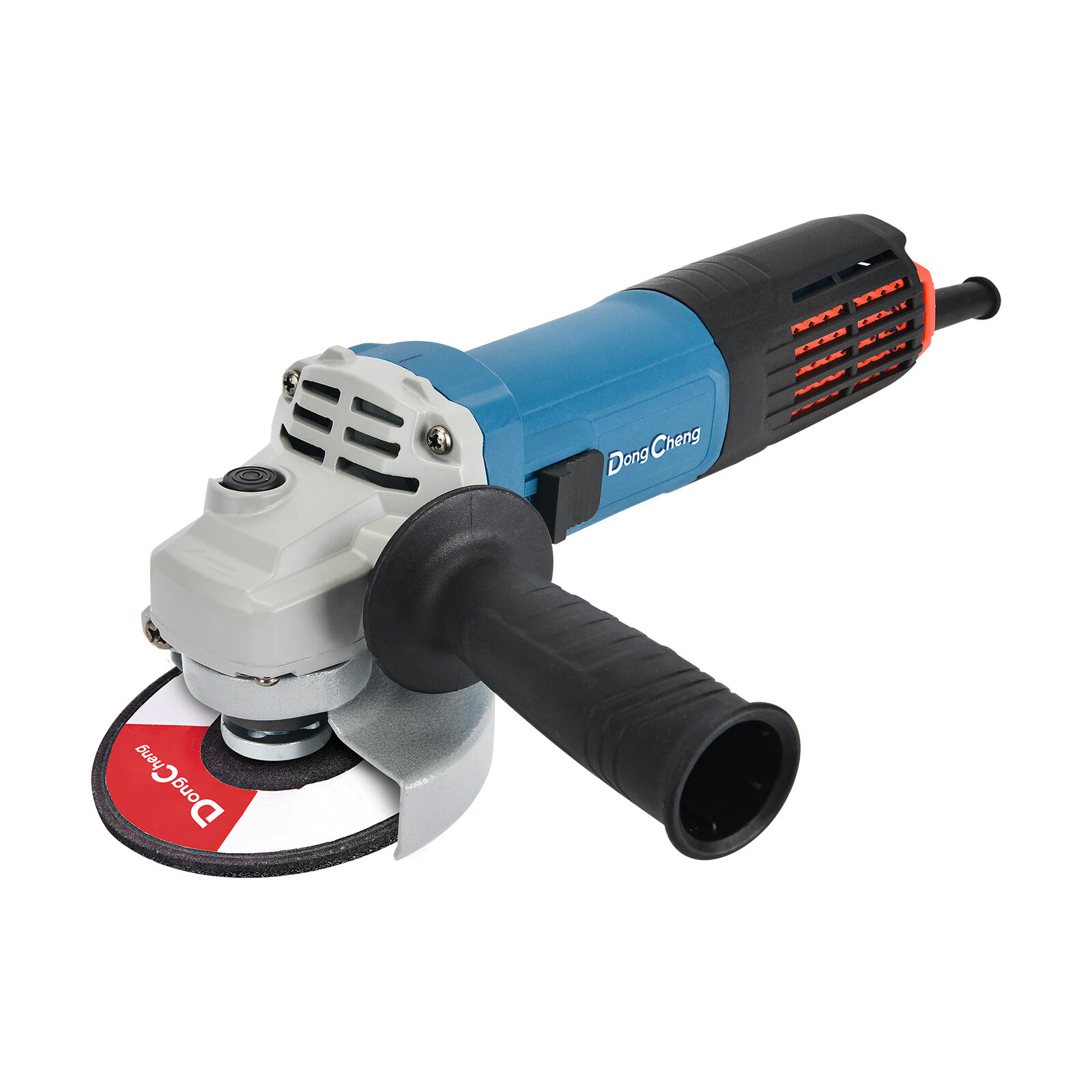Шлифмашина УШМ DongCheng DSM17-125B, сетевая, 1100 Вт, 125 мм, 11800 об/мин, пылезащита