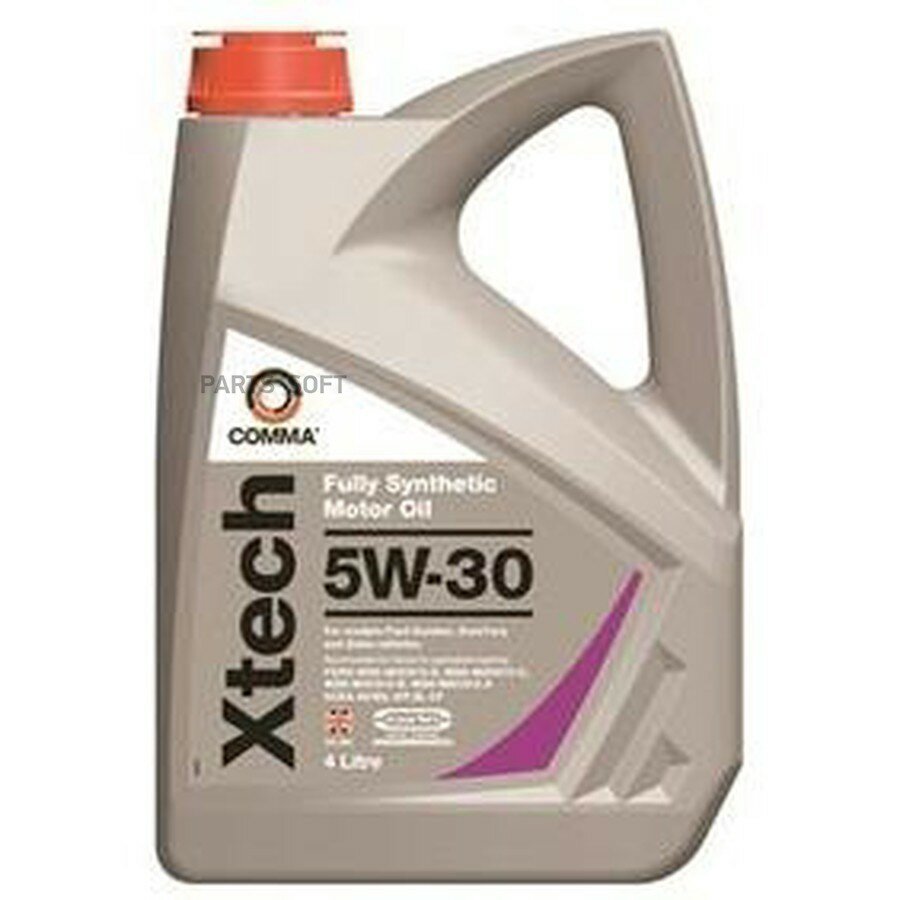 Моторное масло от официального дистрибьютора, COMMA, артикул XTC4L