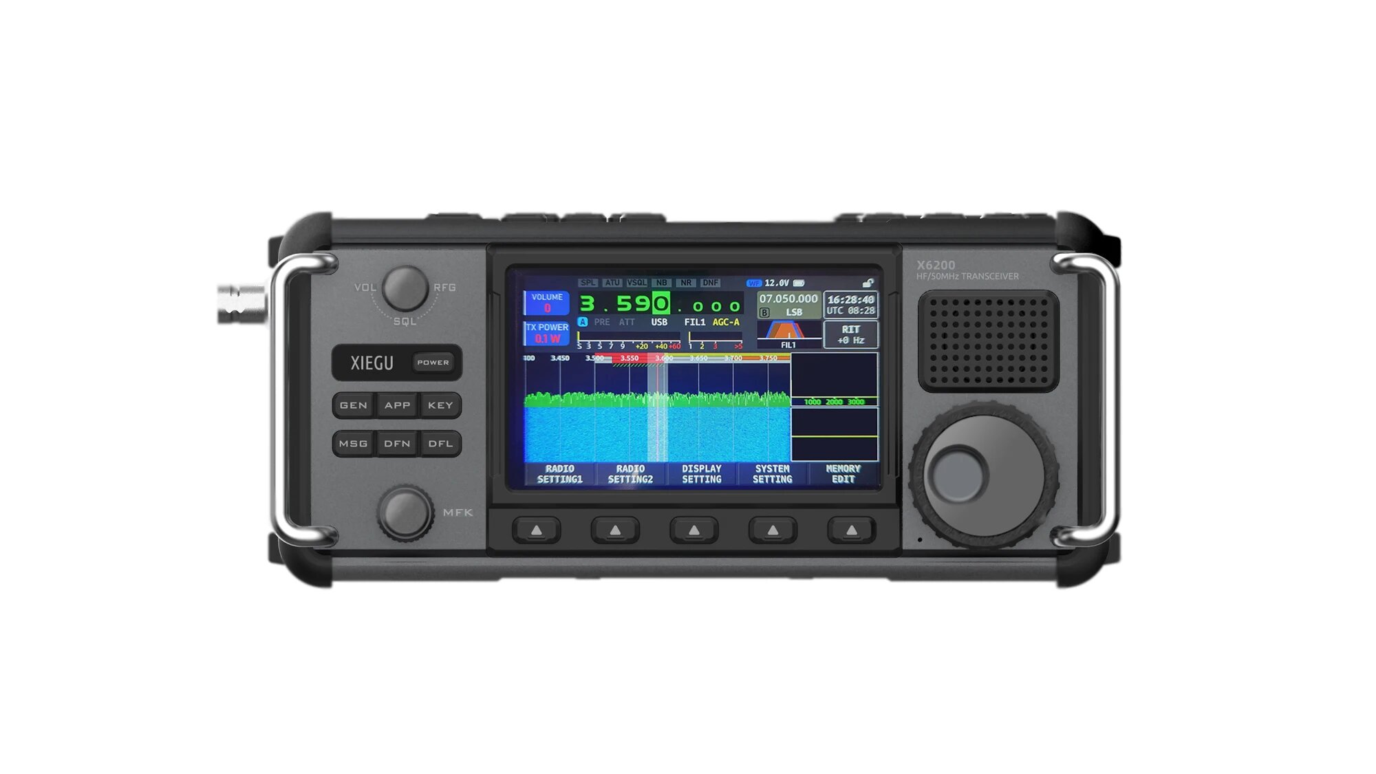 Xiegu X6200 HF/50MHz портативная рация евро