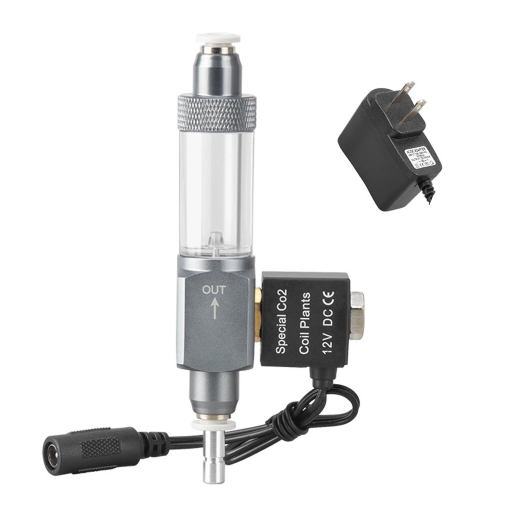 Клапаны CO2 из алюминиевого сплава, счетчик пузырьков для аквариумов, гидропоника, антикоррозийный дизайн, надежное регулирование газа