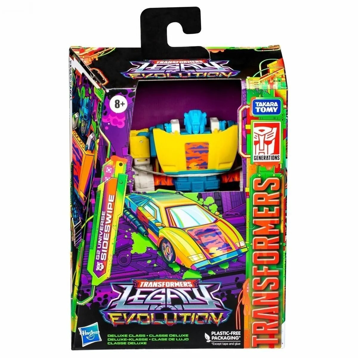 Трансформеры игрушки Hasbro Transformers Legacy: Evolution G2 Universe Sideswipe 14cm F7514