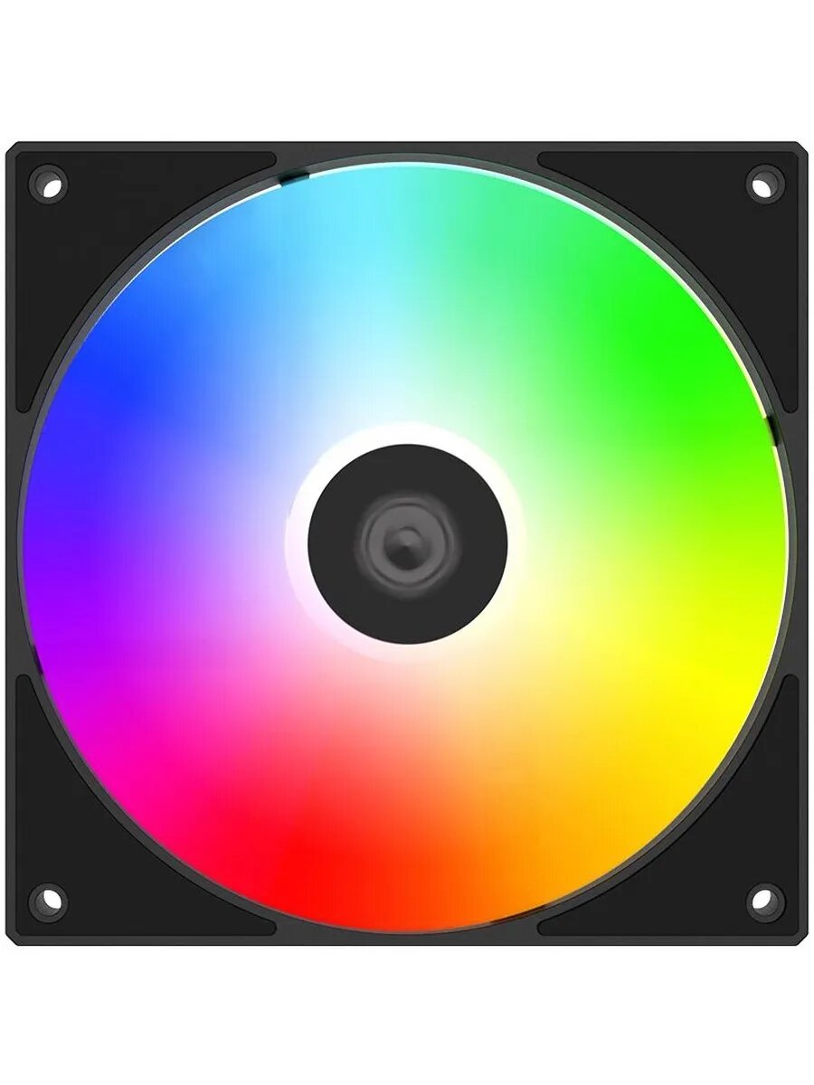 Вентилятор для корпуса AS-140-ARGB-K ARGB 140х140x25 черный