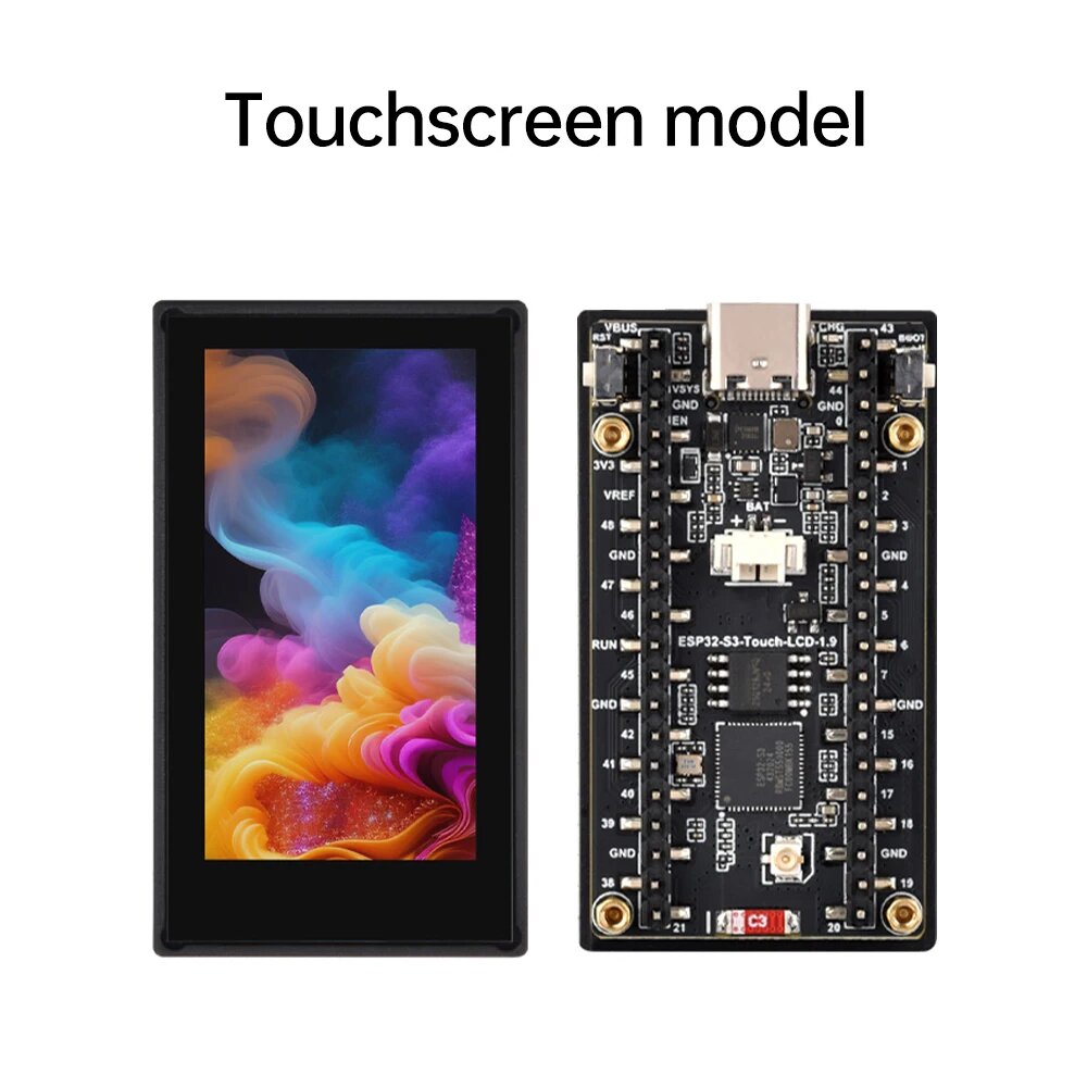 Diymore ESP32-S3 1,9-дюймовый сенсорный ЖК-дисплей Touch Screen