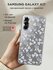 Чехол на Samsung Galaxy A17 / Самсунг А17 с принтом "Сиреневые розы паттерн", пр...