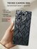 Чехол на Tecno Camon 30S / Текно Камон 30S с принтом "Hearts doodle black 1"
