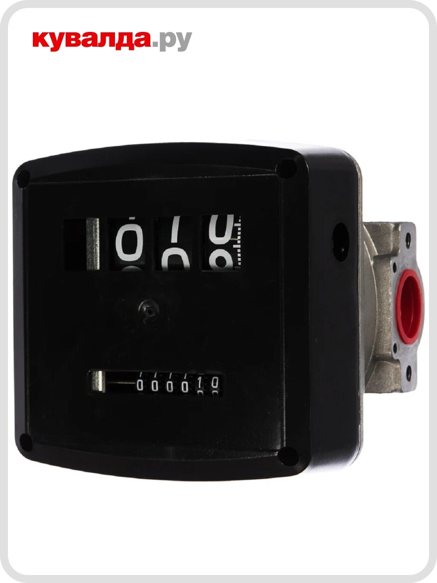 Счетчик механический 3-х разрядный PIUSI K33 ver. D для масла 20-120 л/мин