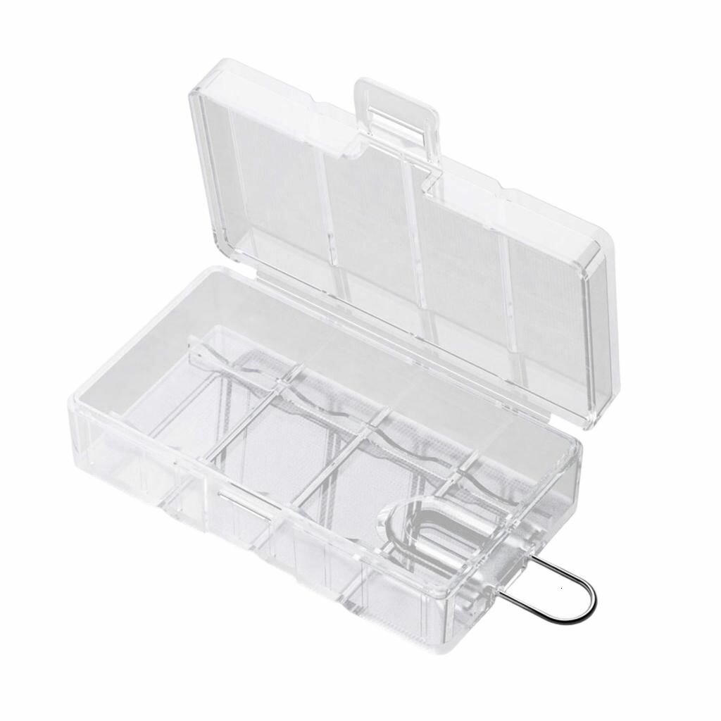 Надежный чехол для переноски аккумуляторов 16340, защита от пыли, - 4 секции