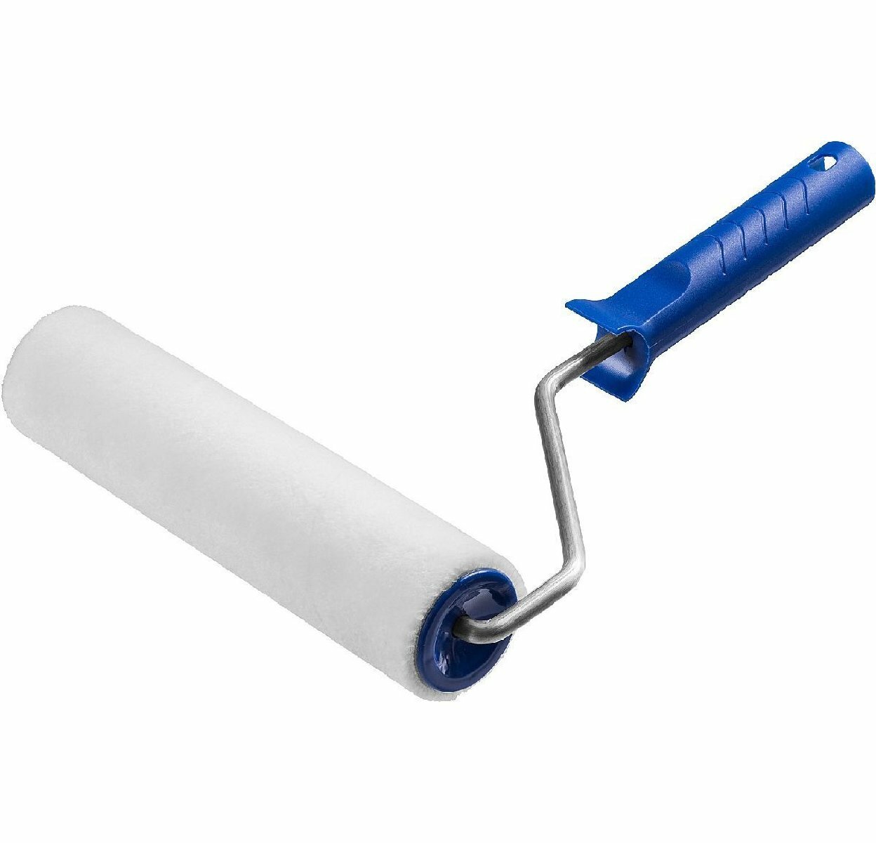 Малярный валик с ручкой ЗУБР Профессионал Велюр 8х240 мм 100% шерсть (03514-24)