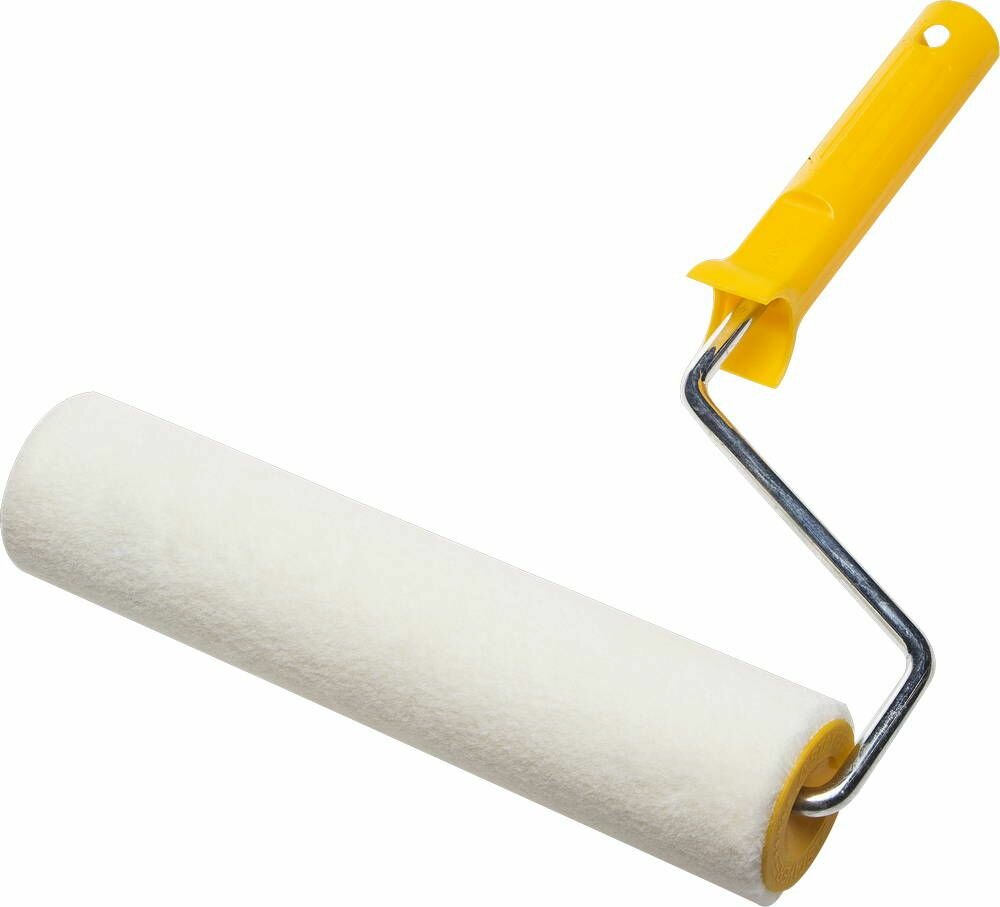 Валик "VELOUR" малярный в сборе, ворс 4мм, бюгель 8мм, 48x250мм, STAYER Profi