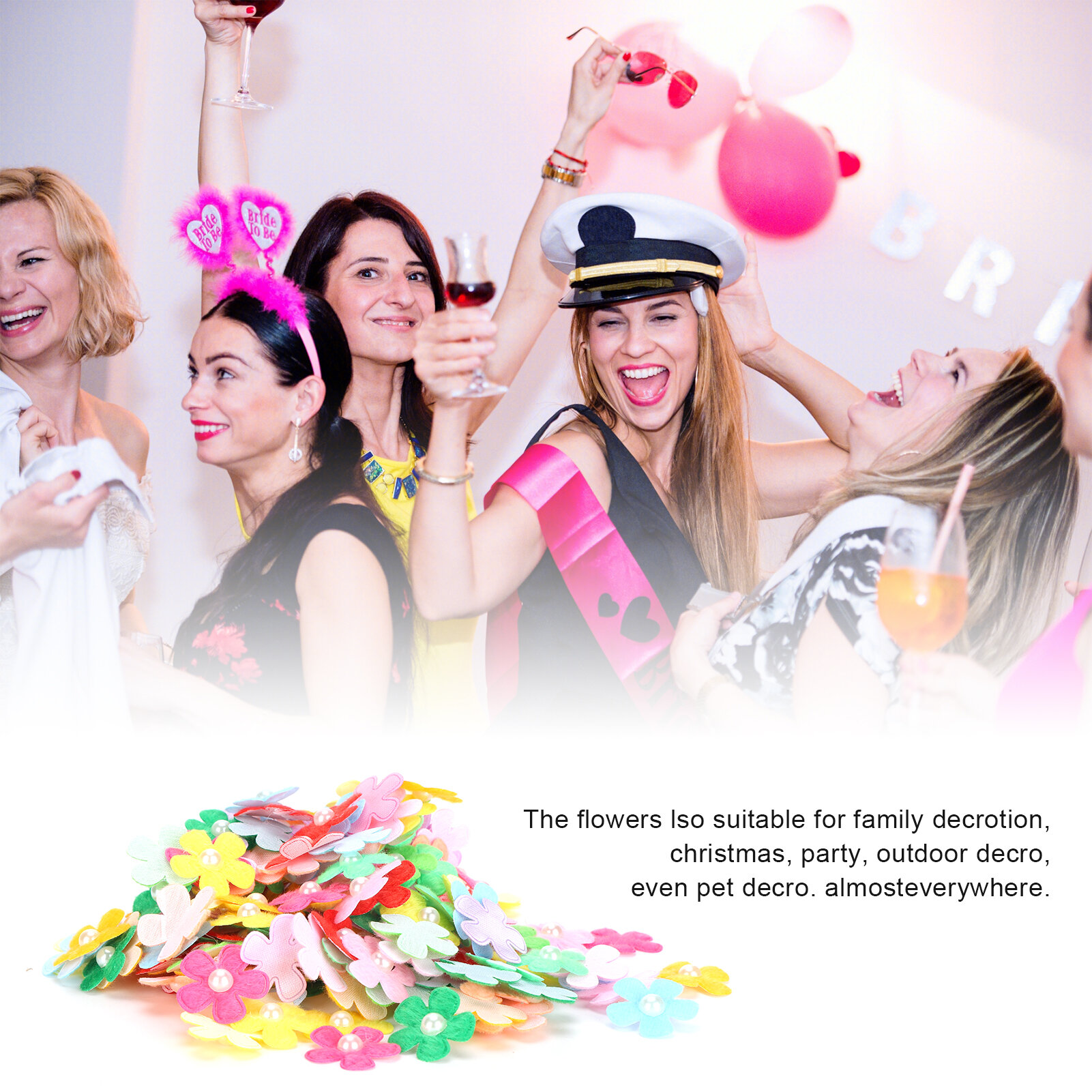 200 шт. мини-цветы для рукоделия с десятицветными смешанными мягкими цветами ромашки отлично подходят для ручной книги, аксессуары для рукоделия