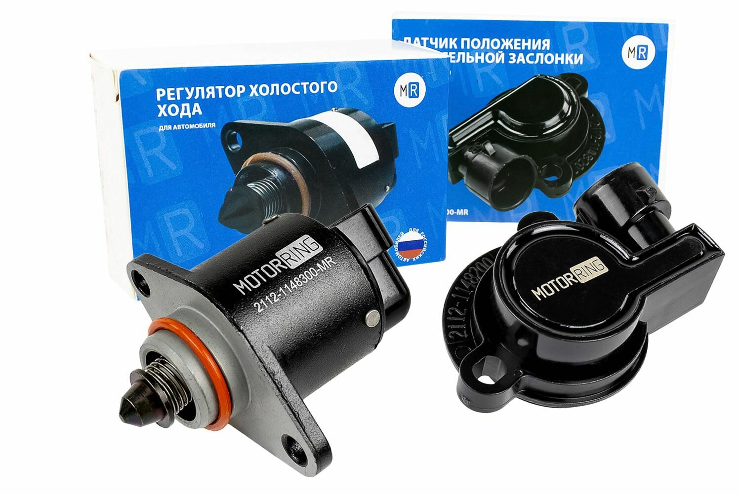 Комплект датчиков дроссельной заслонки MR для ВАЗ 2105, 2107, 2108-21099, 2110-2112, 2113-2115, Лада Калина, Приора, Гранта