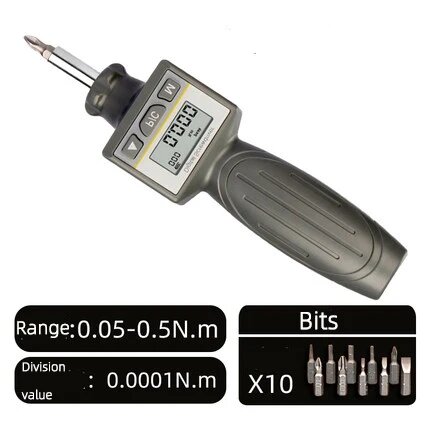 Цифровая динамометрическая отвертка Lekon 0,05-8 Нм 0.05-0.5nm