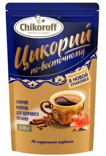 Цикорий по-восточному Chikoroff 100г (doy pack)