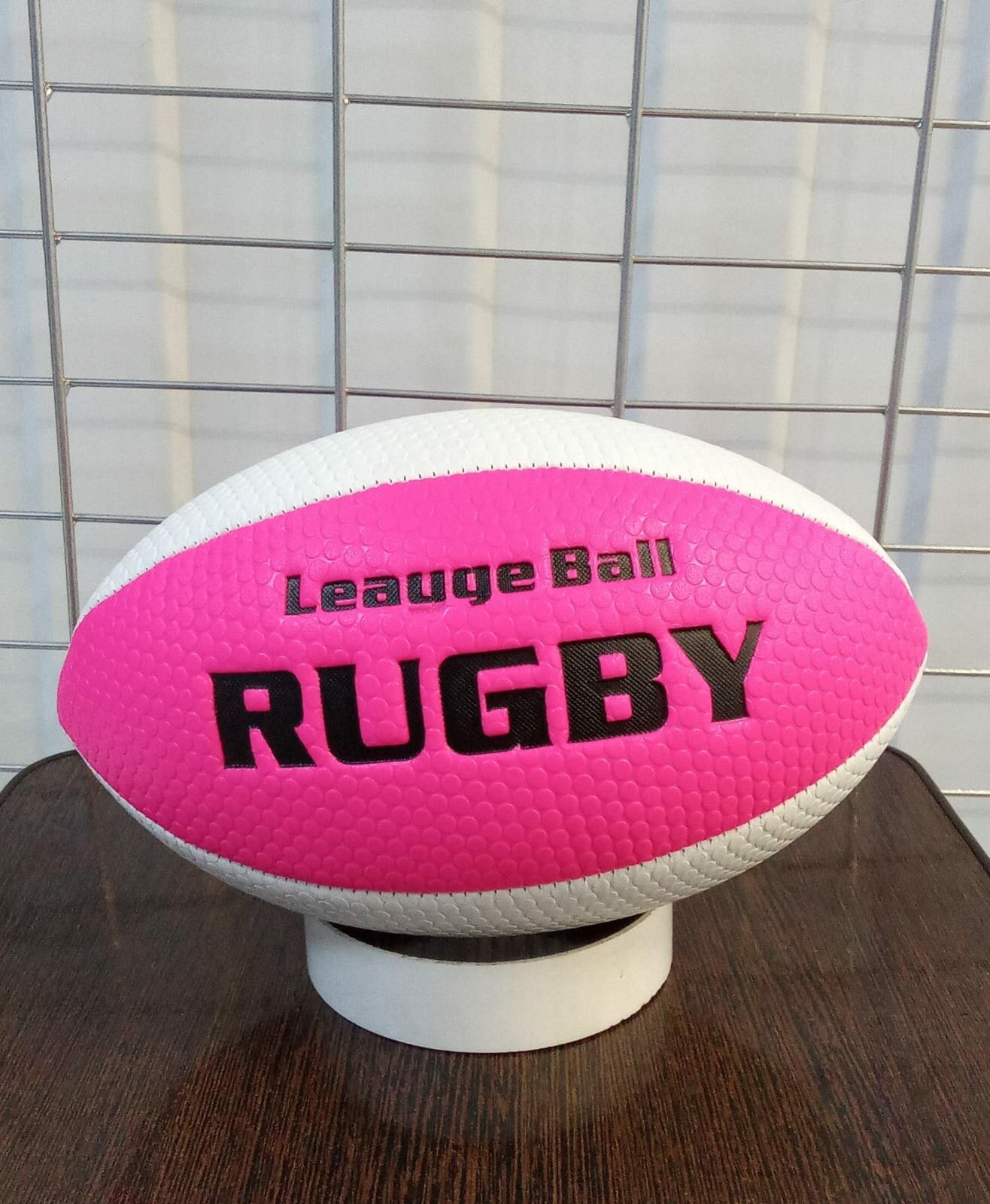 Детский мяч для регби размер 2 регбийный розовый