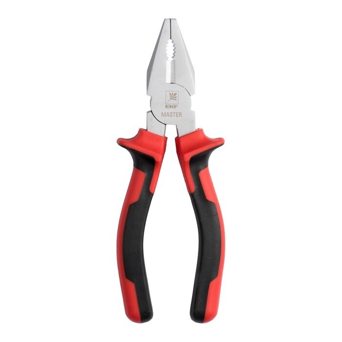Пассатижи EKF "Master" 160 мм, Basic, инструментальная хром-ванадиевая сталь