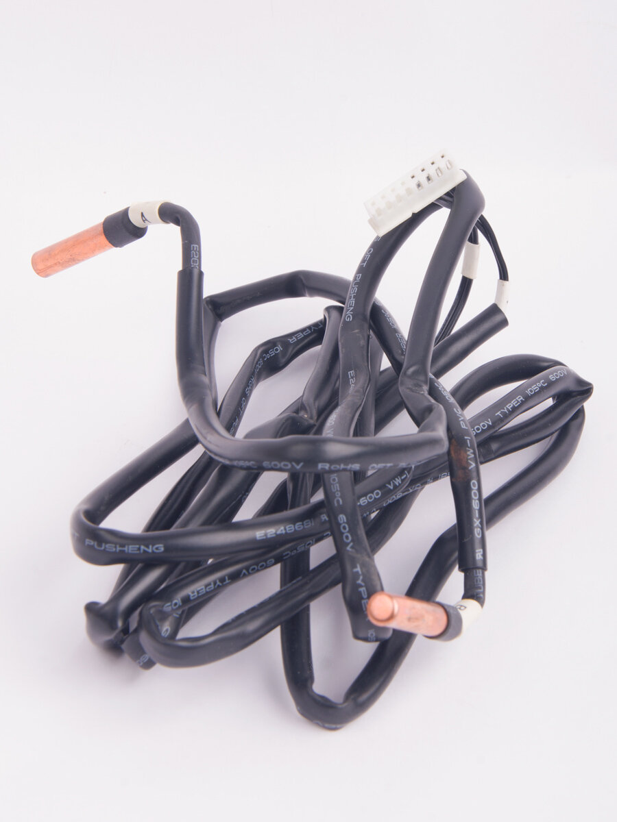 Датчик температуры 2-е 10 кОм металл 1,0 м ор. (023252)